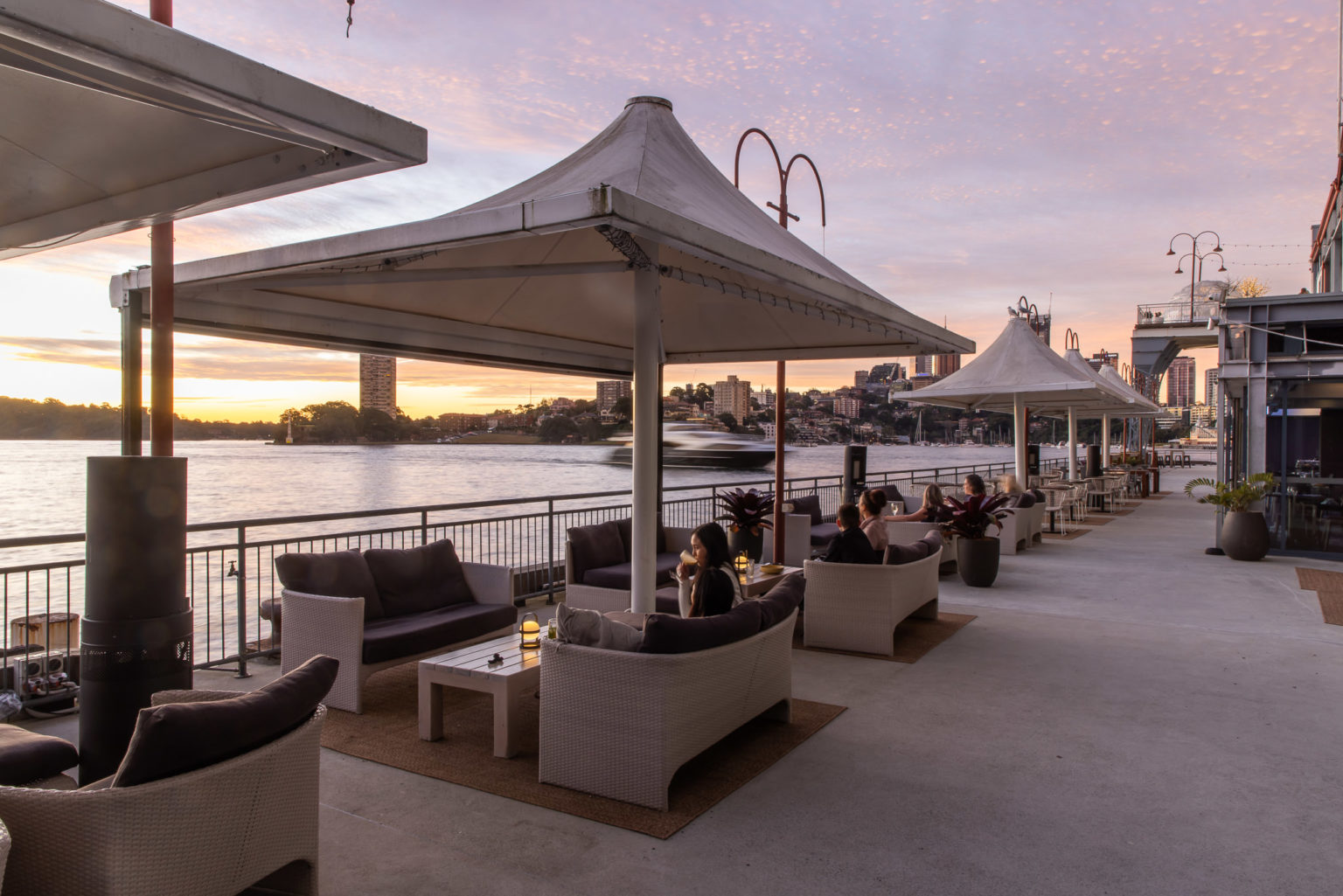 Pier Dining - Waterside dining at Bar One, Pier One Sydney Harbour